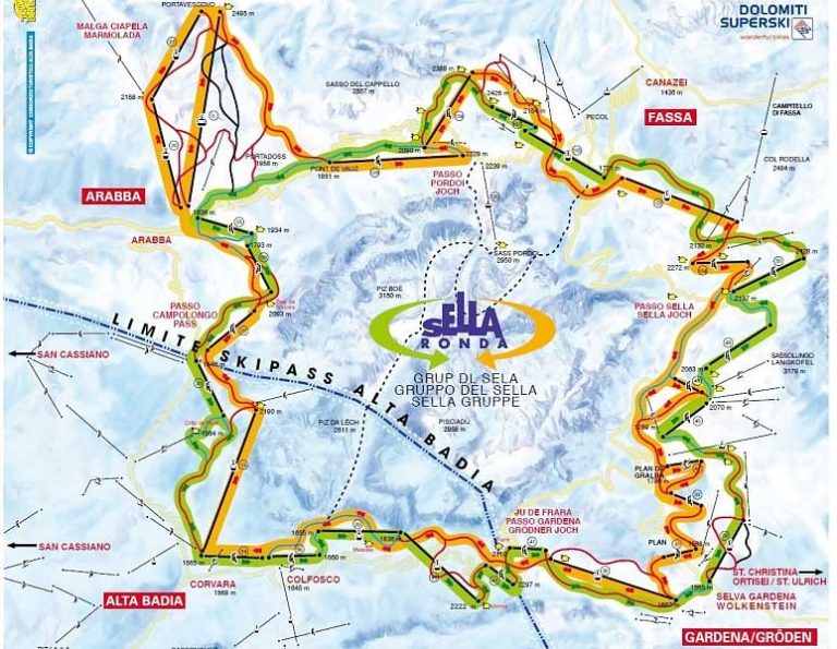 De Sella Ronda: de mooiste tocht van Italië